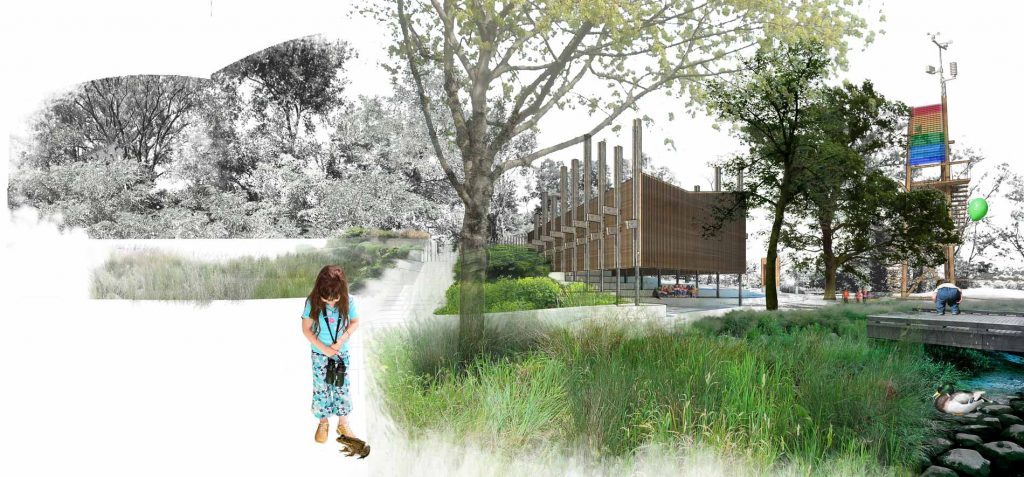 Community Space Project - EDGE Pavilion - Lang Architecture