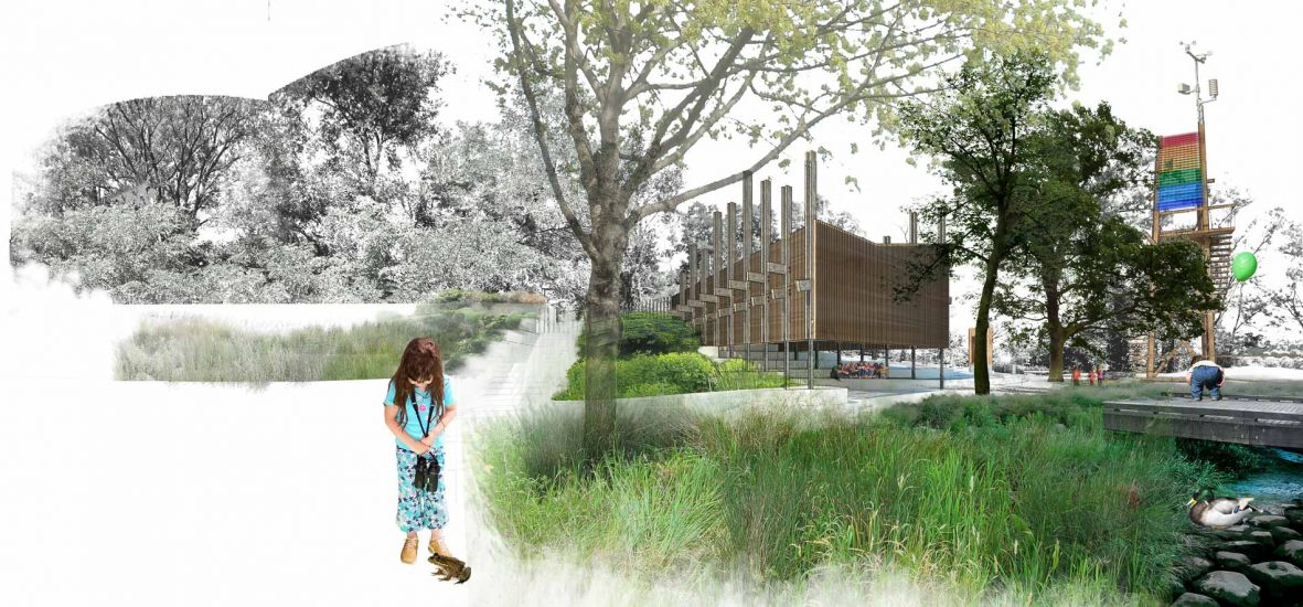 Community Space Project - EDGE Pavilion - Lang Architecture