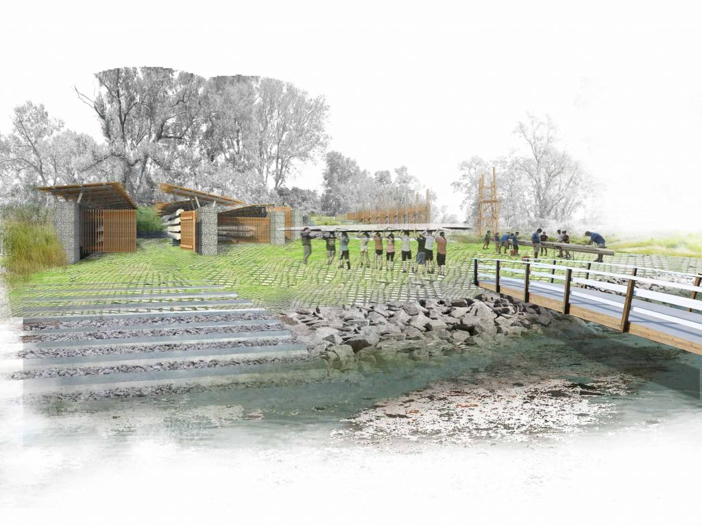 Community Space Project - EDGE Pavilion - Lang Architecture